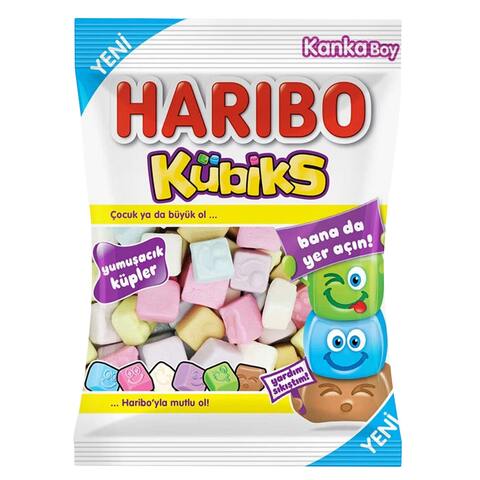 Haribo Squishy Soft Candy Cubes 80g Online | Carrefour KSA