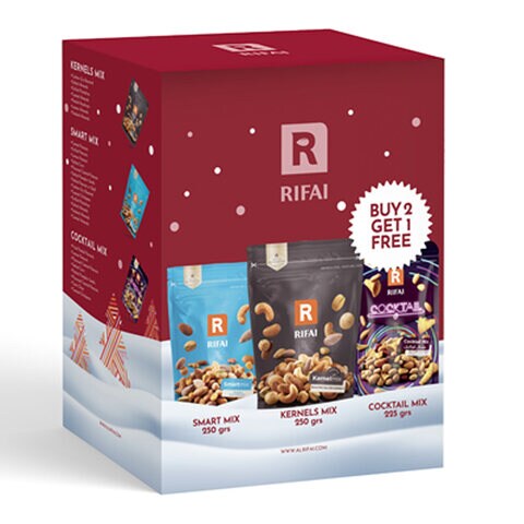 Buy Rifai Nuts Christmas Box 2023 Online - Shop Food Cupboard on ...