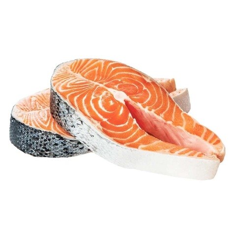 SALMON STEAK NORWEGIAN CHILLED price in Kuwait | Carrefour Kuwait ...