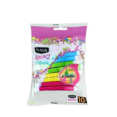 Schick Exacta 2 Sensitive Razor Pink 10 count price in UAE | Carrefour ...