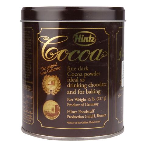 Hintz Fine Dark Cocoa Powder 227g price in UAE | Carrefour UAE | supermarket kanbkam