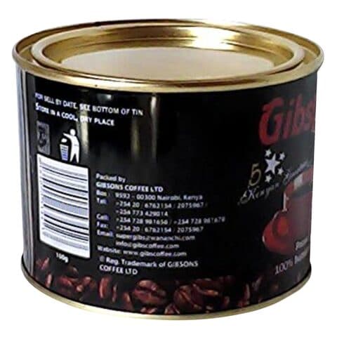 Gibsons Kenya Greatness Instant Coffee 100g