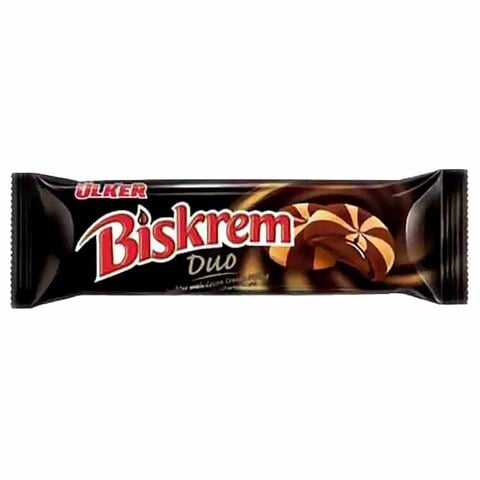 Ulker Biskrem Duo Chocolate Filled Biscuits - 105 gram price in Egypt ...