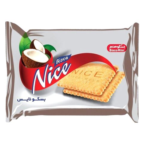 Bisco Misr Nice Coconut Biscuits - 4 Pieces - 12 Pieces Online ...
