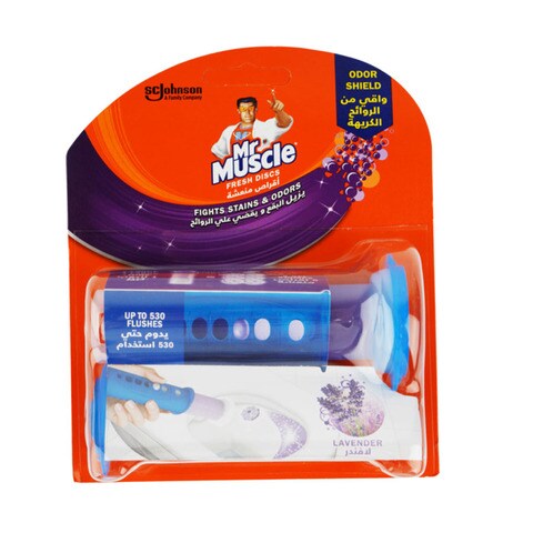 MR.MUSCLE WC FRESH DISCS LAVNDR 38G price in Kuwait | Carrefour Kuwait ...
