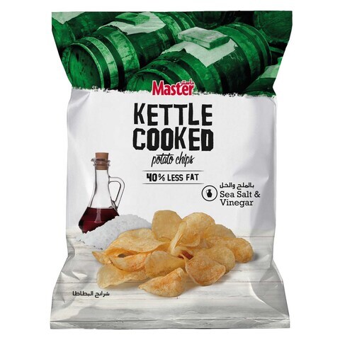 Master Kettle Cooked Sea Salt Vinegar Potato Chips 45g price in UAE ...