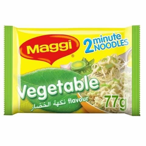 Maggi 2 Minute Noodles In Vegetable Flavor 77 gr price in Kuwait ...