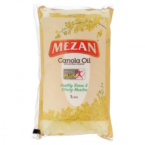 Meezan Canola Cooking Oil 1litre Pouch