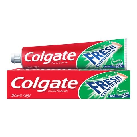 Colgate Fresh Confidence Mint Gel Toothpaste Green 125ml price in UAE ...