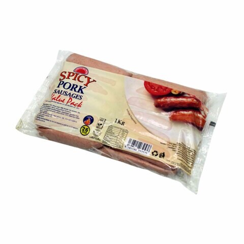 Buy Farmers Choice Spicy Pork Sausages Value Pack 1 kg Online ...