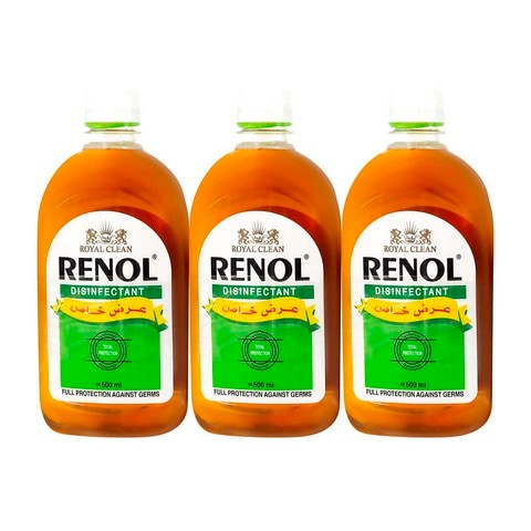 Renol Liquid Disinfectant - 500 ml - 3 Pieces price in Egypt ...