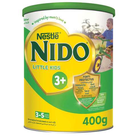 Nestle NIDO Little Kids 3+ Growing Up Milk Powder Tin For Toddlers 1 3 ...
