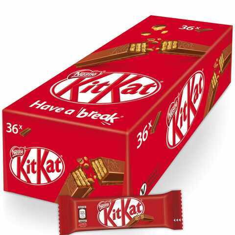 KIT KAT CHOCO 2 FINGER 17.7GX36 price in Kuwait | Carrefour Kuwait ...