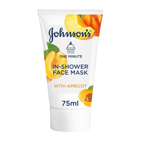 Johnsons One Minute In-Shower Face Mask With Apricot White 75ml price ...