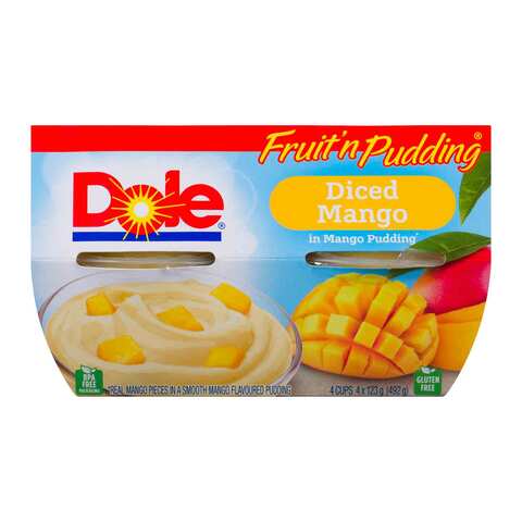 Dole Diced Mango In Mango Pudding 123g price in Saudi Arabia ...
