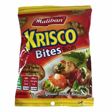 Maliban Krisco Bites Biscuit 30g price in UAE | Carrefour UAE ...