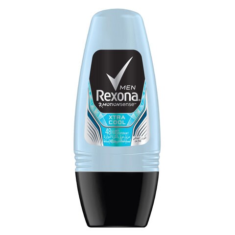 Rexona MotionSense Antiperspirant Roll-On Xtra Cool Blue 50ml Online ...