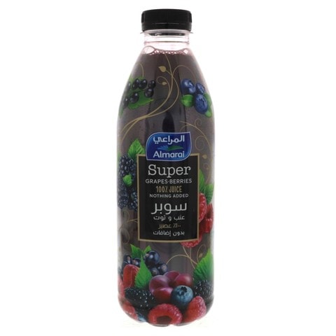 Almarai Farm Select Grapes Berries Juice 1L price in Kuwait | Carrefour ...