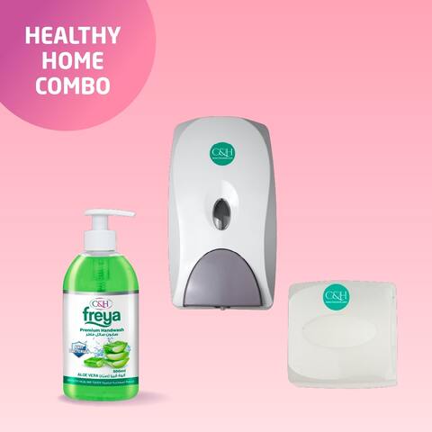 Healthy Home Combo- CH Soap Dispenser 800ml, Pop up Dispenser, Freya ...