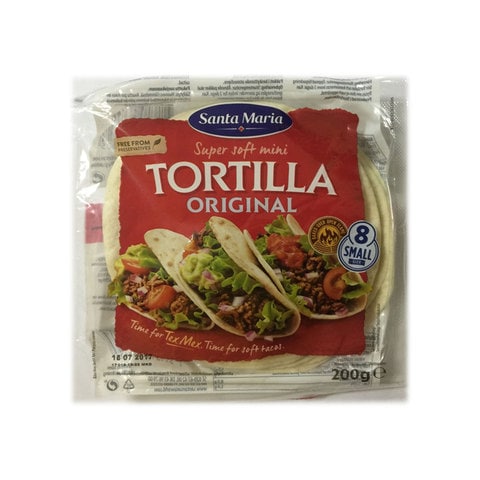 Santa Maria Original Super Soft Mini Tortilla 200g price in UAE ...