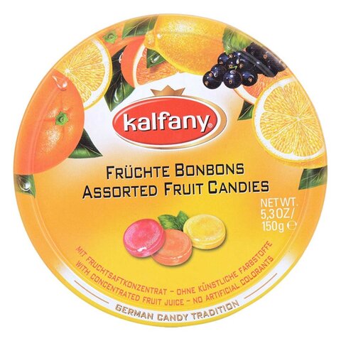 Kalfany Assorted Fruit Candies 150g price in Kuwait | Carrefour Kuwait ...