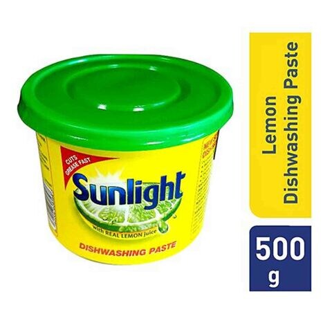 Buy Sunlight Dish Washing paste Lemon 500g Online - Carrefour Kenya