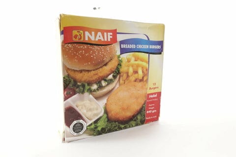 NAIF BREADED CHICKEN BURGERS 840G price in Kuwait | Carrefour Kuwait ...