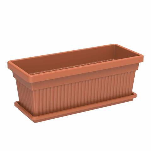 Cosmoplast Flower Pot Rectangle 24 Inch price in Saudi Arabia ...