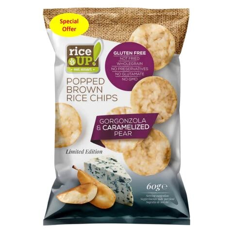 Rice Up Limited Edition Gorgonzola And Caramelized Pear Popped Brown ...