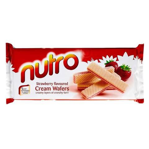 Buy Nutro Strawberry Cream Wafers 150g Online - Carrefour Kenya