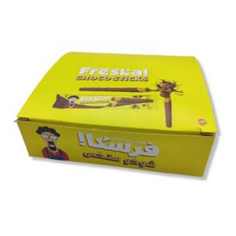 سعر فريسكا شوكو ستيكس كاكاو وبندق كريم ويفر - 2 جرام - 12 قطعة فى مصر ...