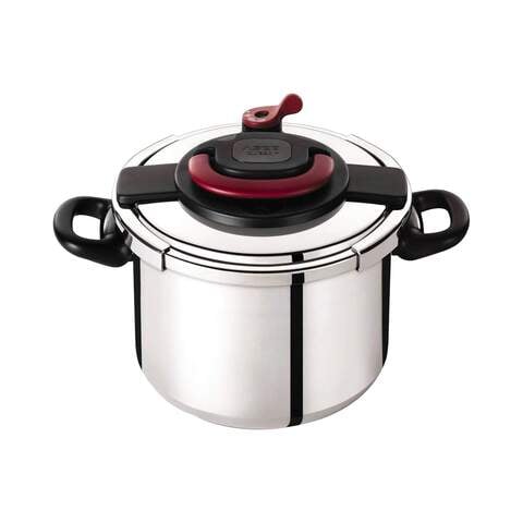 Tefal Pressure Cooker Clipso Plus - 12 Liters - Silver price in Egypt ...
