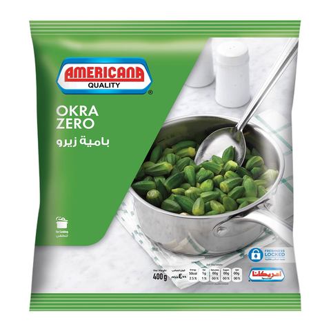 Americana Okra Zero 400g price in Saudi Arabia | Carrefour Saudi Arabia | supermarket kanbkam