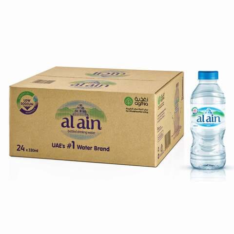 Al Ain Drinking Water 330ml Pack of 24 price in UAE | Carrefour UAE | supermarket kanbkam