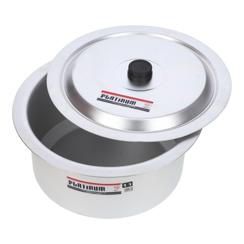 Pan Round Dull Platinum No. 11