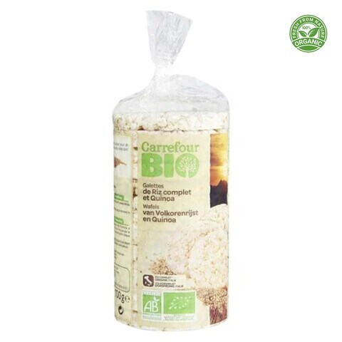 Carrefour Bio Rice And Quinoa Crackers 100g price in UAE | Carrefour ...