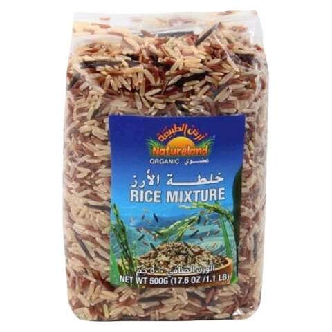 Natureland Organic Rice Mixture 500g price in Kuwait | Carrefour Kuwait ...