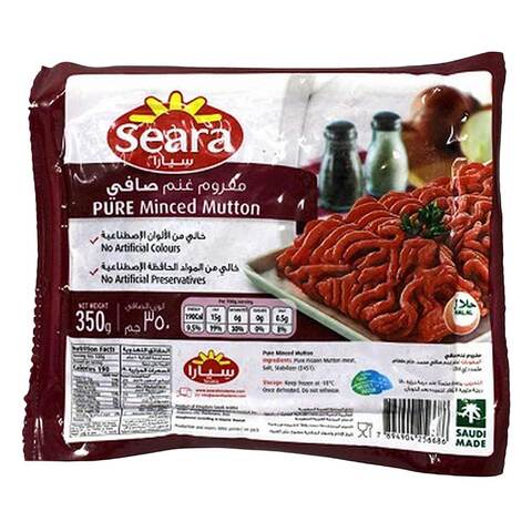 Seara Pure Minced Mutton 350g price in Kuwait | Carrefour Kuwait ...