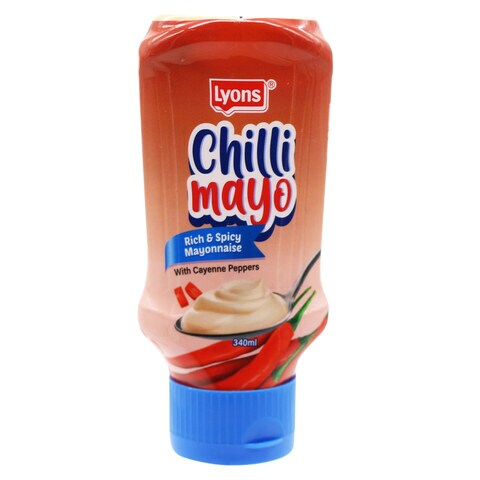Buy Lyons Chilli Mayo Creamy Mayonnaise 340ml Online - Carrefour Kenya