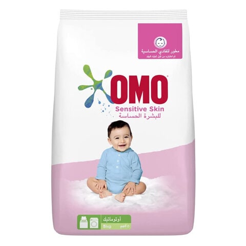 OMO SENSITIVE SKIN WASHING DETERGENT POWDER 5KG price in Kuwait ...
