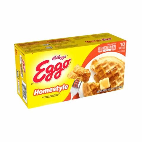 Kelloggs Eggo Waffles, Homestyle 349g price in UAE | Carrefour UAE ...