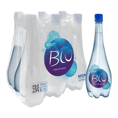 Oasis Blu Sparkling Water 1L Pack of 6 price in UAE | Carrefour UAE | supermarket kanbkam