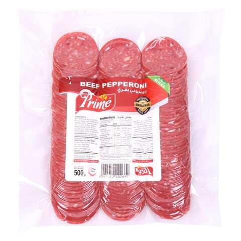 Prime Beef Pepperoni Slice 500g price in UAE | Carrefour UAE ...