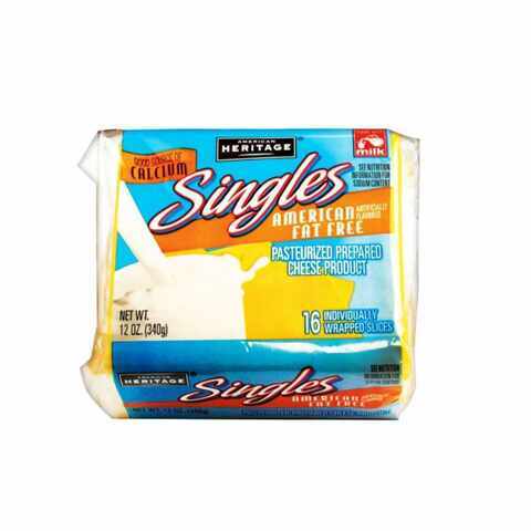 American Heritage Cheese Slices Fat Free 340 Gram price in Kuwait ...
