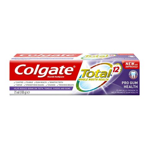 Colgate Total Pro Gum Health Toothpaste 75ml price in Saudi Arabia ...