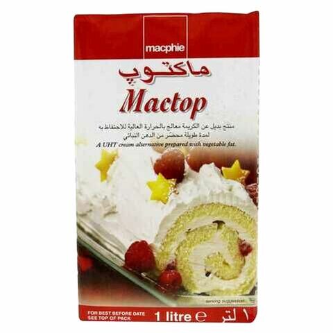 Macphie Mactop Phir Whipping Cream 1l price in UAE | Carrefour UAE ...