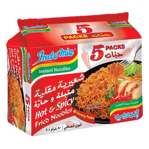 Indomie Hot And Spicy Instant Noodles 80g x Pack of 5 price in Kuwait ...