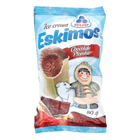 سعر Eskimos Chocolate Plombir Wafle Cup Ice Cream 80g فى الامارات ...