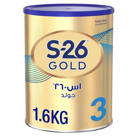 Wyeth Nutrition S-26 Gold Progress Stage 3 Growing Up Milk Formula 1.6kg price in UAE ...
