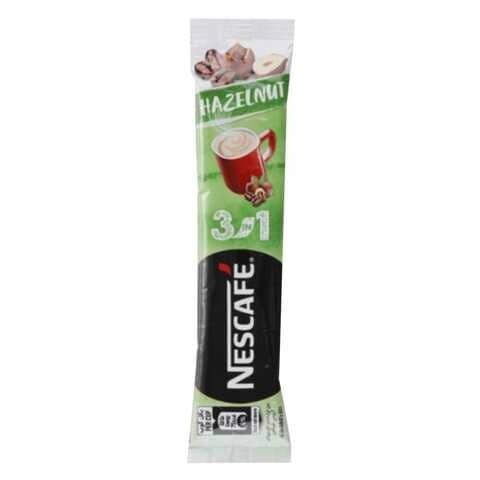 Nescafe 3in1 Hazelnut Coffee Mix Stick 17g price in Kuwait | Carrefour ...